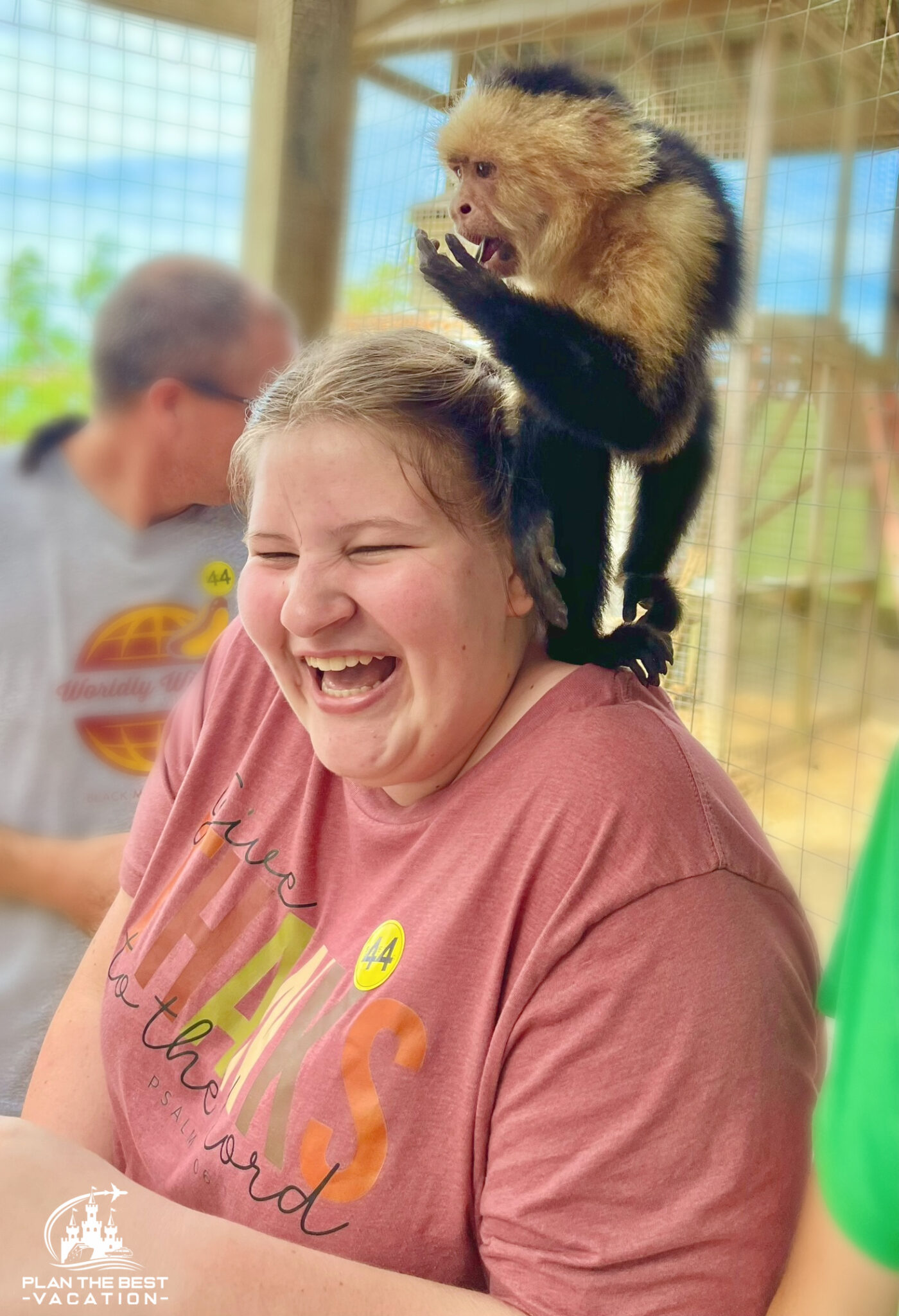 Monkey Sloth and Iguana Interaction - Crusie Port Excursion in Roatan ...