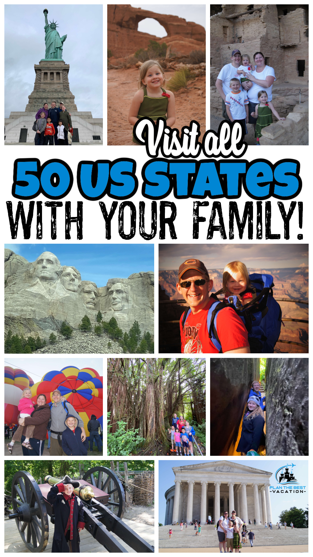 Adventure Awaits: Your Guide to Conquering All 50 States! - Plan the ...