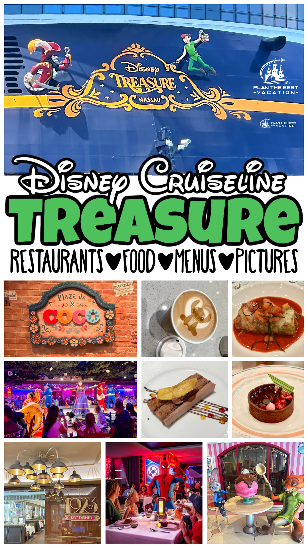 The Ultimate Guide to Dining on the Disney Treasure! - Plan the Best ...