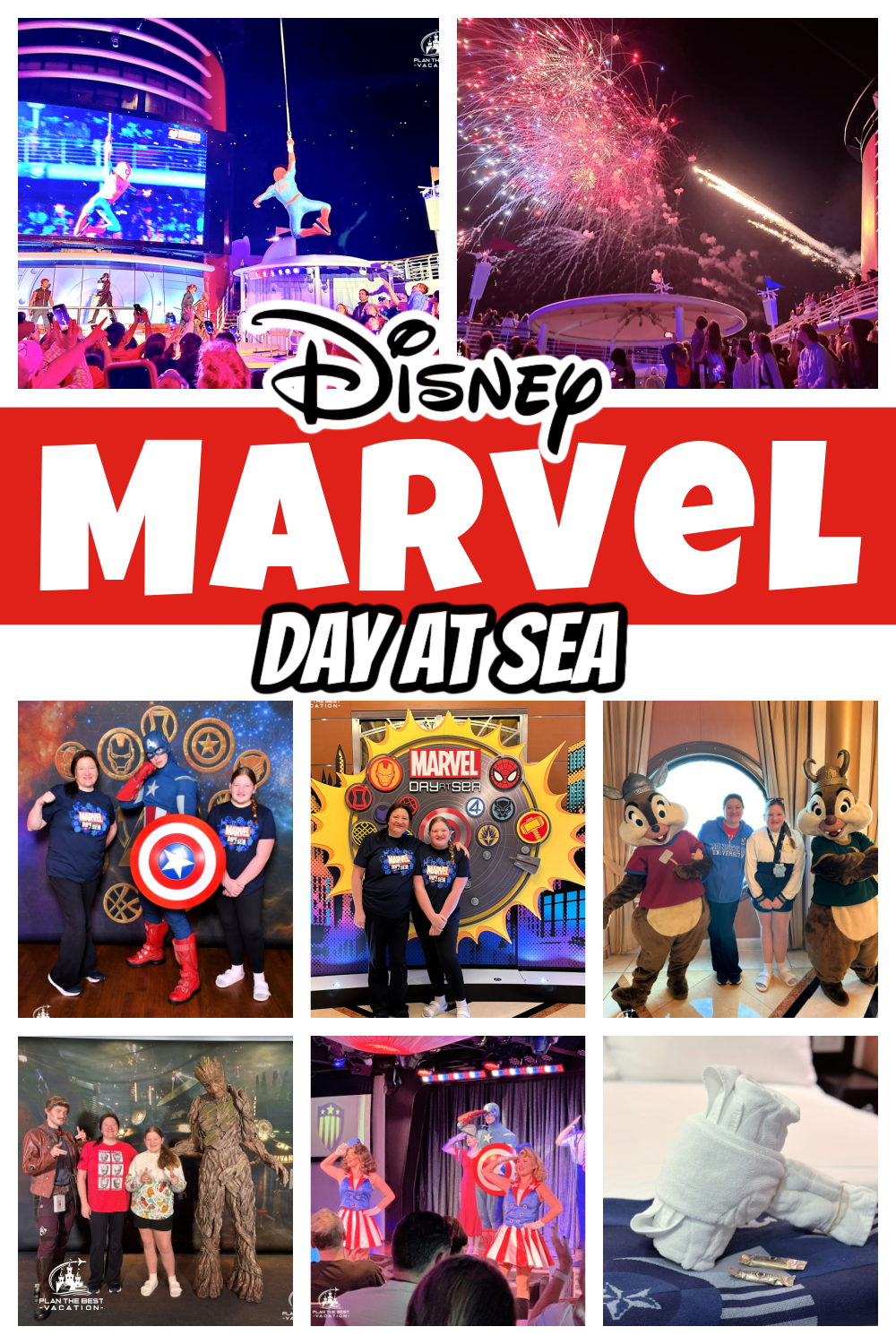 Disney Cruise Line Marvel Day at Sea - Plan the Best Vacation